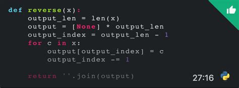 how to reverse a string [interview question solution]