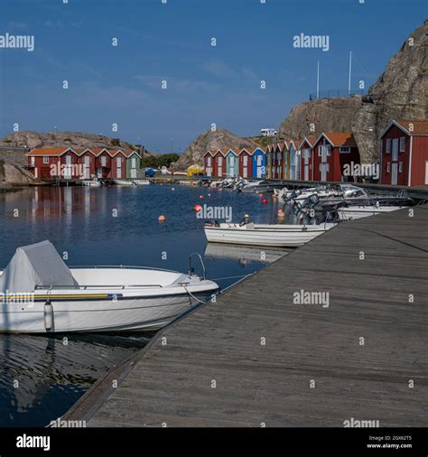 September 10 2021 Smogen Sweden Traditional Swedish West Coast