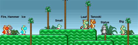 Playable Yoshi Sma1 And Smb3