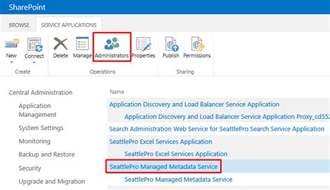 How To Give A User Access To Only The Term Store In Sharepoint 20102013 Central Administration