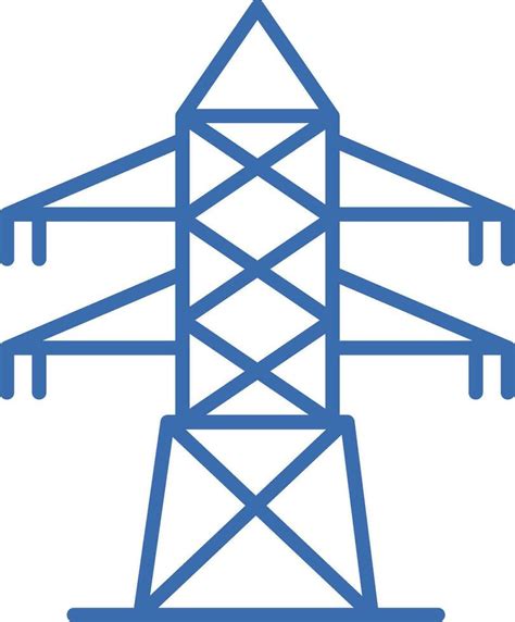 Electric Tower Vector Icon 31076620 Vector Art At Vecteezy