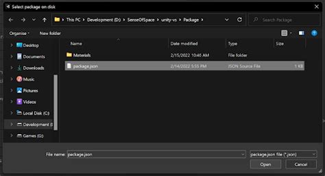Unity Plugin Installation Sense Of Space