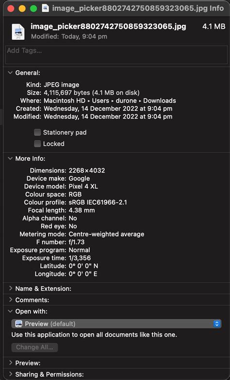 Image Picker Android EXIF GPS Can Not Contain The Gps Data Through Photo Picker Issue
