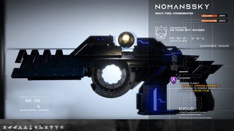 S Class Black Chrome Atlantid Multitool Atlas Themed Scope Euclid Galaxy R