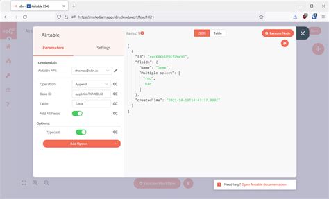 Airtable Update A Mulitple Select Field Questions N8n Community