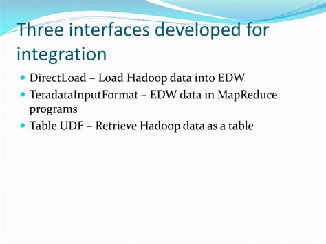 ppt integrating hadoop and parallel dbms powerpoint presentation
