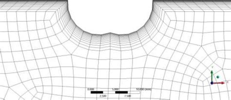 A Close Up Of The Computational Mesh For The Weld Bead Pipe Download