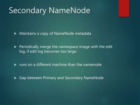 Hadoop Distributed File System PPT