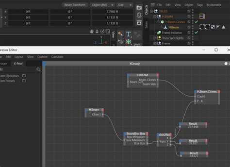 Get Object Size With Xpresso R Cinema4d