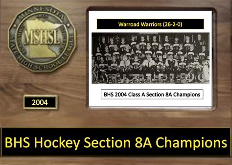 8a 2004 Season Section 8a Class A Sections History Class A Guy