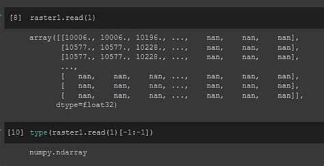 Change Raster Nodata To Nan On Python Geographic Information Systems Stack Exchange