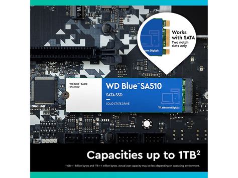 Wd Blue 1tb Sa510 M2 Internal Solid State Drive Ssd Wds100t3b0b