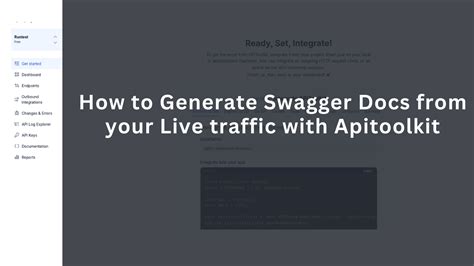 Generate Swagger Docs Easily With Apitoolkits Live Traffic Apitoolkit