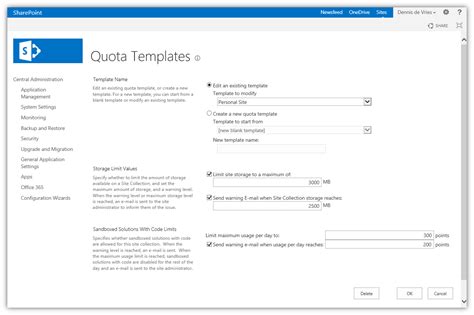Sharepoint 2013 Mysite Quotas I Like Sharepoint