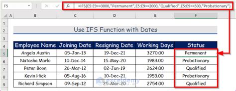 How To Use IFS Function In Excel Examples ExcelDemy