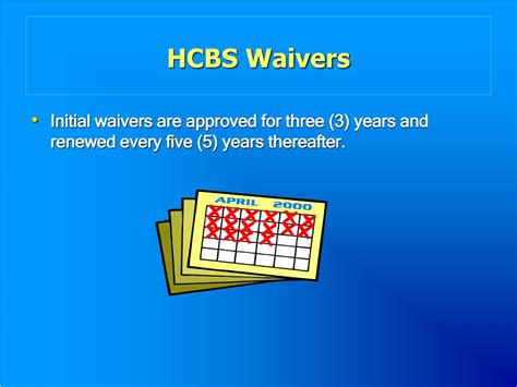 Ppt An Overview Of Home And Community Based Waiver Services Powerpoint Presentation Id 24186