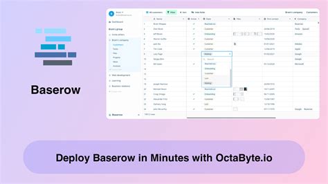 Deploy Baserow In Minutes With Octabyte Blog