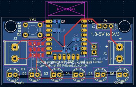 Bicycle Speedometer With Esp 12 Fritzenlab Electronics
