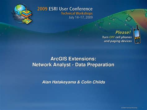 Ppt Arcgis Extensions Network Analyst Data Preparation Powerpoint