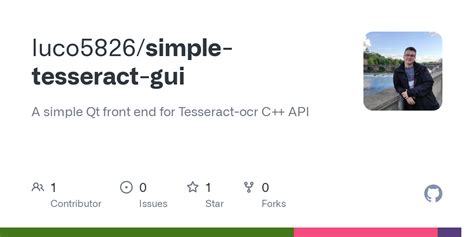 Github Luco5826simple Tesseract Gui A Simple Qt Front End For