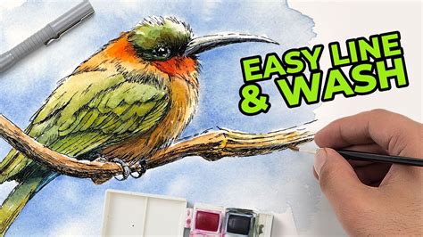 Pen Ink Watercolor Sketching Watercolor And Ink Tuesday September