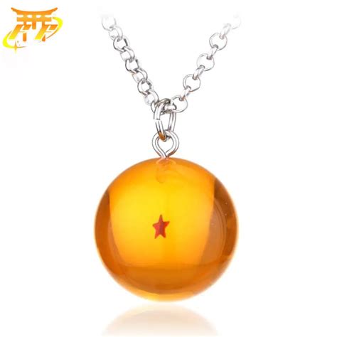 Dragon Ball 1 Star Necklace Dbz™ Anime Figures Australia