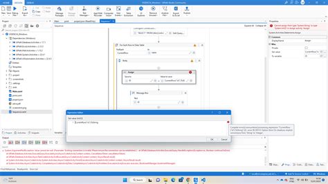 Variable Type Error Studio UiPath Community Forum