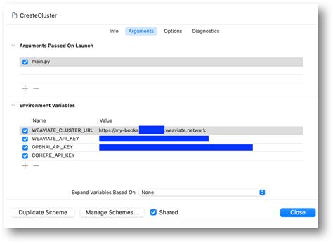 External Builder Xcode For Python Weaviate