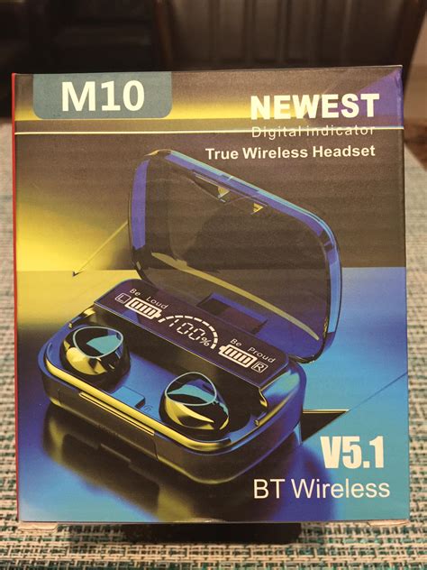 NEWEST M10 True Wireless Headset With Digital Indicator V5 1