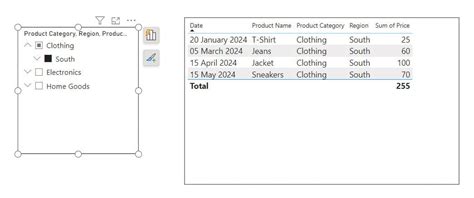 Power BI Slicer Multiple Columns