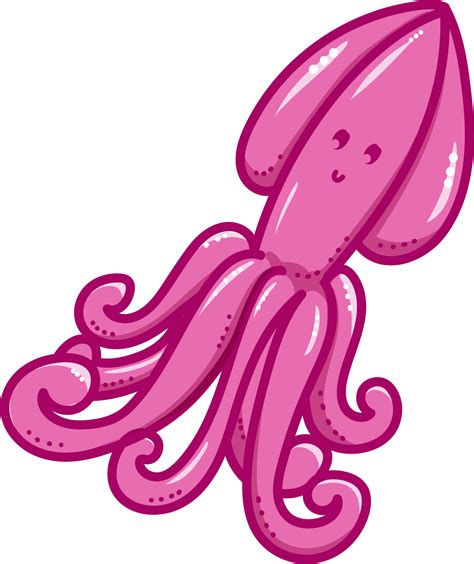 Cute Squid Png Png