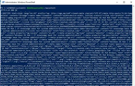 Invoke Webrequest Perform Requests Download Files Parse Web With Powershell Windows Os Hub