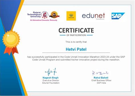 Hetvi Patel On Linkedin Codeunnati Innovationmarathon