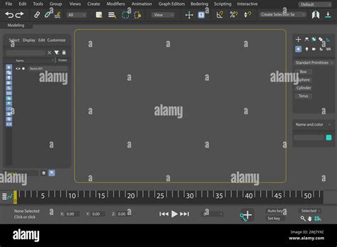Graphic Editor Interface Background An Editing And Drawing Toolbar