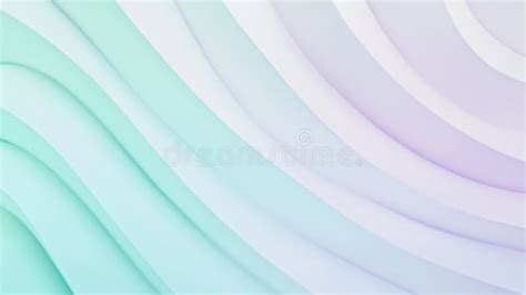 Minimalist Abstract Background Featuring Smooth Flowing Waves In A Gradient Of Pastel Colors