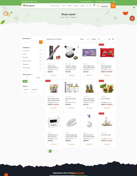 Grostore React Ecommerce Script With Nextjs And Mongodb By Themetags
