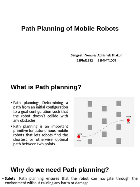 Path Planning Of Mobile Robots Pdf Theoretical Computer Science