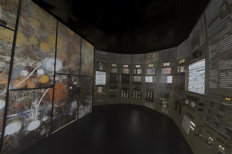 Premium Ai Image Control Panel At A Nuclear Power Plant Neural