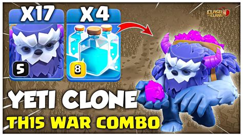 Th15 War Attack 2025 Th15 Yeti Clone Attack Strategy Best Th15