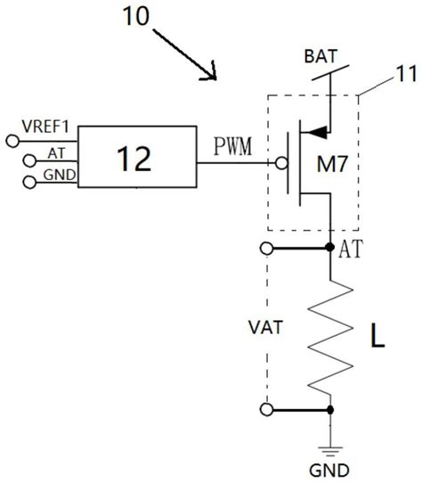Constant Voltage Output Circuit For Electronic Cigarette Integrated Circuit Chip And Electronic