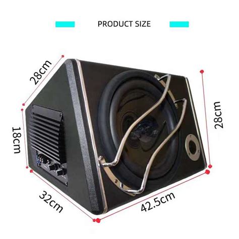 Wholesale Max Power 1200W Car Audio Subwoofer 10 Inch
