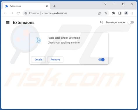 Rapid Spell Check Extension Browser Hijacker Simple Removal Instructions Search Engine Fix