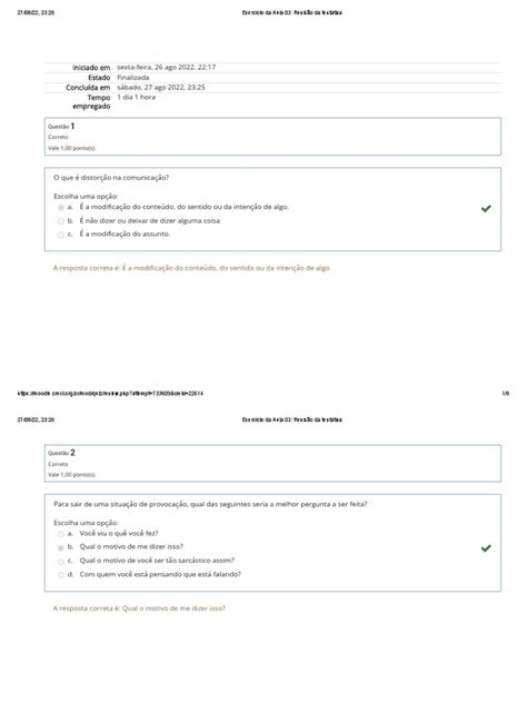 exercício da aula 03 revisão da tentativa pdf prazer
