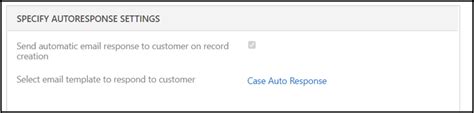 automatic case creation through email in dynamics 365