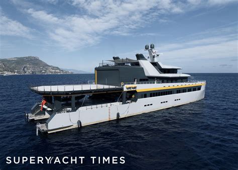 68m Support Yacht Nebula In The South Of France