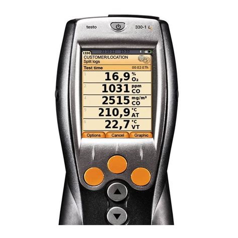 Buy Testo 330 1 Ll Flue Gas Analyzer
