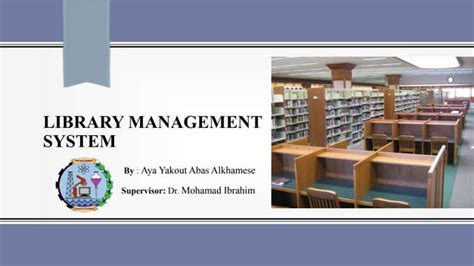 Project Proposal Of Library Management System Pdf