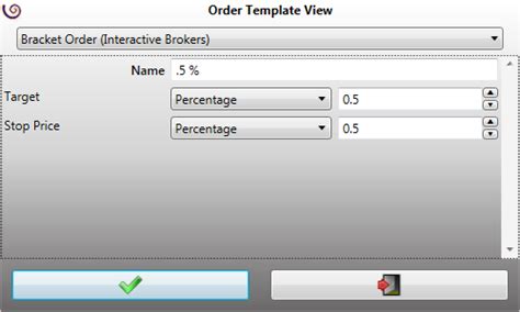 Bracket Order Interactive Brokers