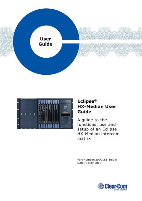 pdf eclipse® hx median user guide user guide dokumen tips