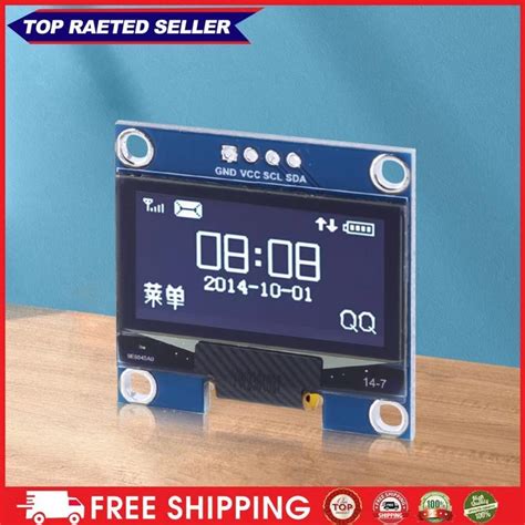 UnitÀ Modulo Oled 13 Pollici 128x64 Ssh1106 Per Arduinoraspberry Pi